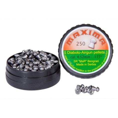 Пульки для воздушки купить Киев MAXIMA 4,5 мм 500 шт цена от 100 грн в ...