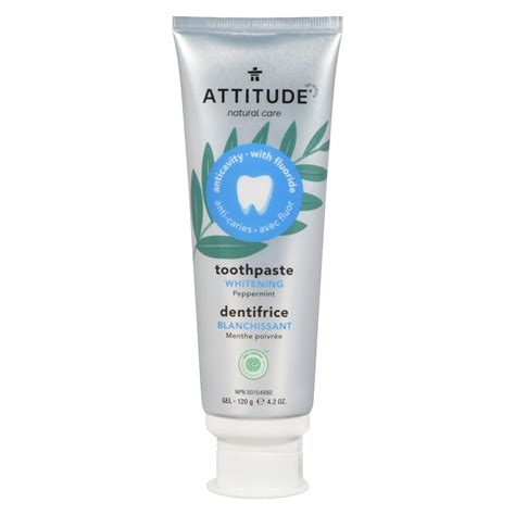 Attitude Toothpaste Anticavity Peppermint Gel 120 G Medaki
