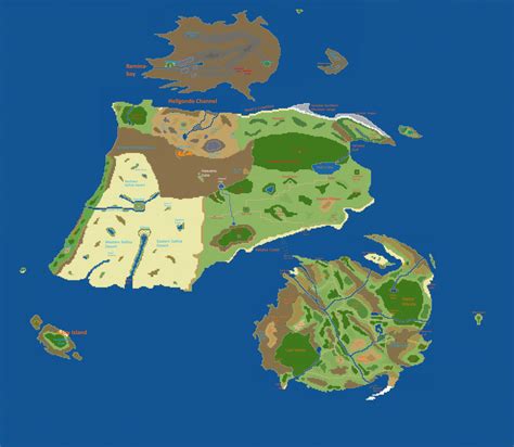 Monster Girl Quest World Map By Genilgames On Deviantart