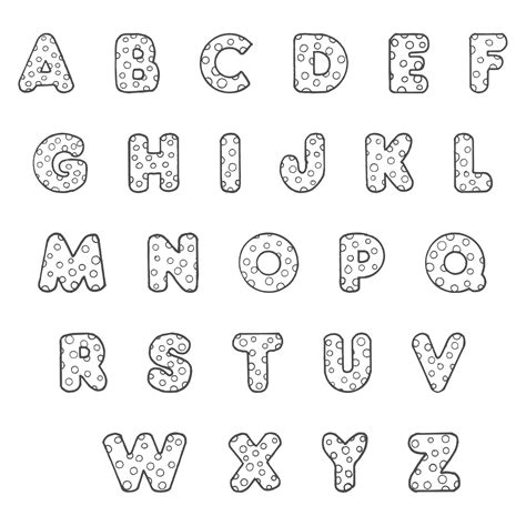 Bubble Letter Coloring Page Bubble Letters Coloring P Vrogue Co