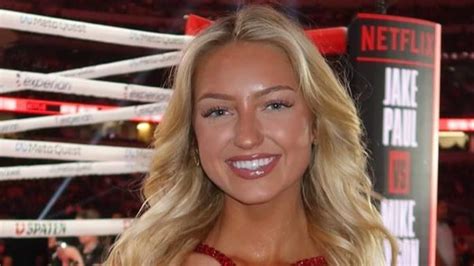 Viral Ring Girl Sydney Thomas Breaks Silence On Jake Paul Mike Tyson