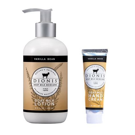 Dionis Goat Milk Body Lotion And Hand Cream 2 Piece T