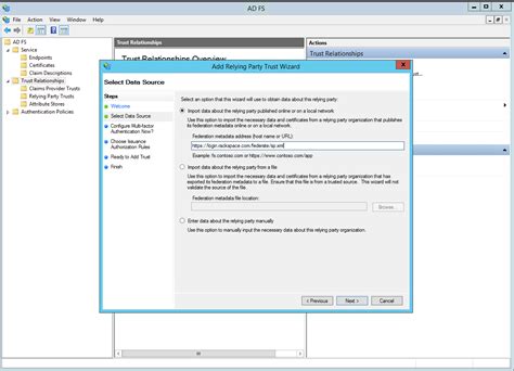 Active Directory Federation Services