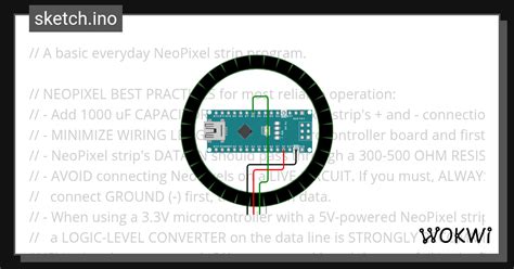 Rgbring Animation Copy Wokwi ESP STM Arduino Simulator