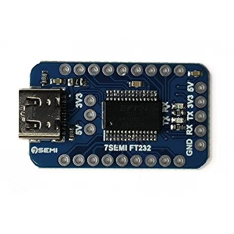 Buy Ft232 Usb C Uart Board Usb To Uart Ttl Communication Module At Best Price 7semi