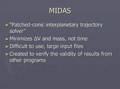 Ppt Copernicus A Generalized Trajectory Design And Optimization System Powerpoint