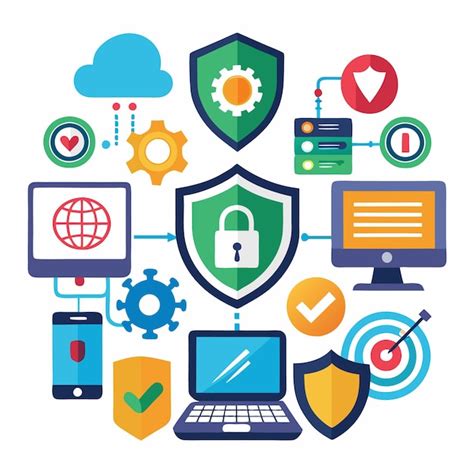 secure online network connection with multiple devices cloud server and