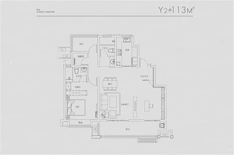琥珀晴川里3室2厅113平米户型图 楼盘图库 合肥新房 购房网