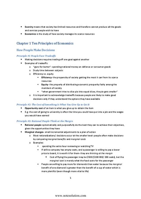 ECON Final Final Exam Study Guide OneClass
