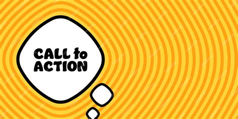 Premium Vector Call To Action Speech Bubble With Call To Action Text Boom Retro Comic Style