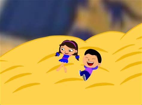 Eithan And Lucy Woke Up From Quincys Rumbly Tummy By Princeeithan28 On