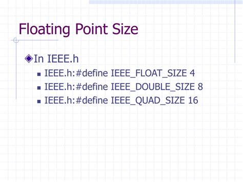 PPT Floating Point Numbers PowerPoint Presentation Free Download ID 5810000
