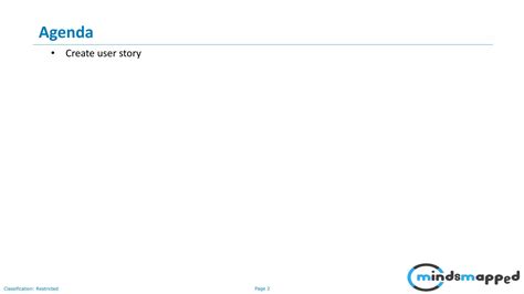 Create User Story Ppt