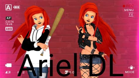 Mmd X Disney Modern Ariel Dl By Rodri Gm18 On Deviantart