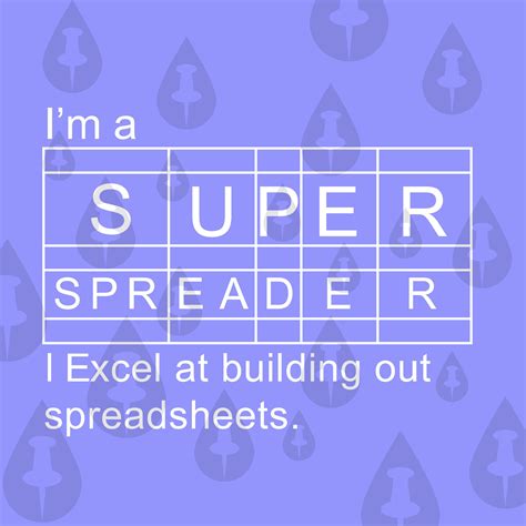 Im A Super Spreader Geeky Excel Spreadsheet Shirt Etsy