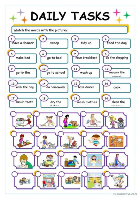 1735 Tasks English Esl Worksheets Pdf And Doc