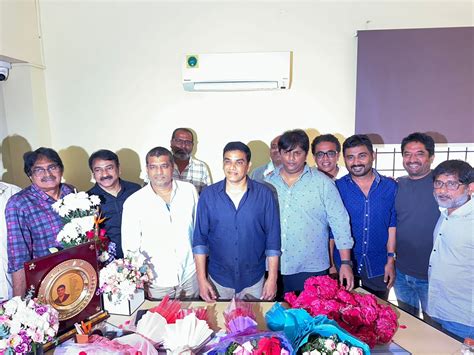 Dil Raju Is The New President Of The Telugu Film Chamber The Members