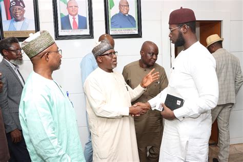 The President Of Coren Engr Prof Sadiq Zubair Abubakar Fnse Faeng Fniae Led A Delegation