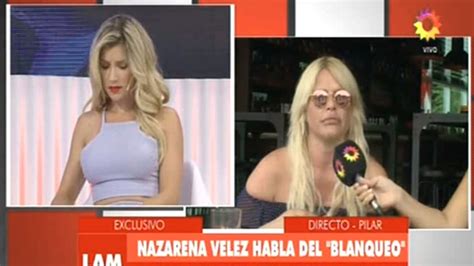 La reacción de Laurita Fernández al cruzarse con Nazarena Vélez Infobae