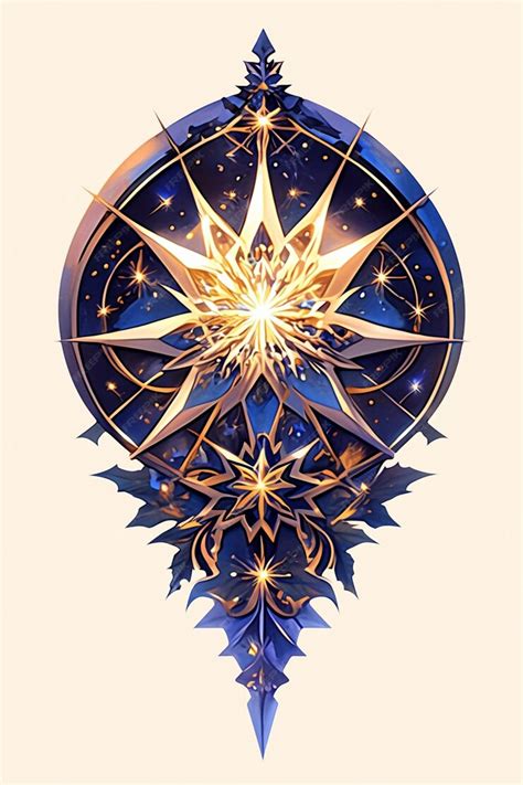 Filipino Parol Lantern Patterns With Star Shapes Premium Ai Generated