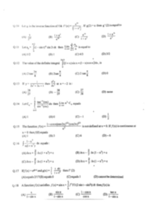Solution Iit Jee Mathematics 2014 Question Bank On Method Of