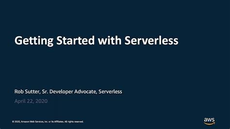 Building Your First Application With Aws Lambda Aws Online Tech Talks