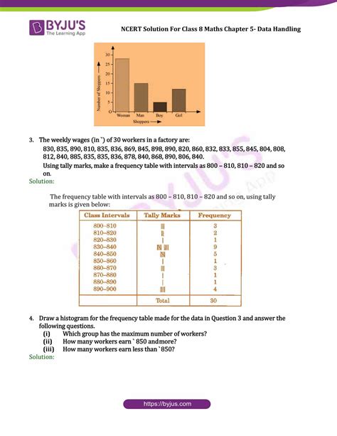 ncert solutions for class 8 maths exercise 5 1 chapter 5 about data