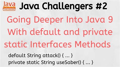 Java 9 Interface Private Method Static Method Lambda Youtube