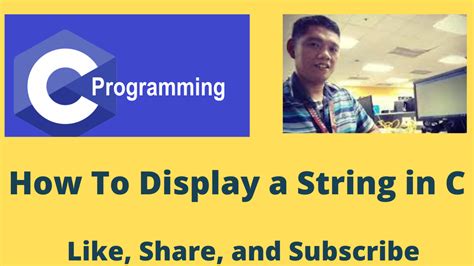 Free Programming Source Codes And Computer Programming Tutorials How To Display A String In C