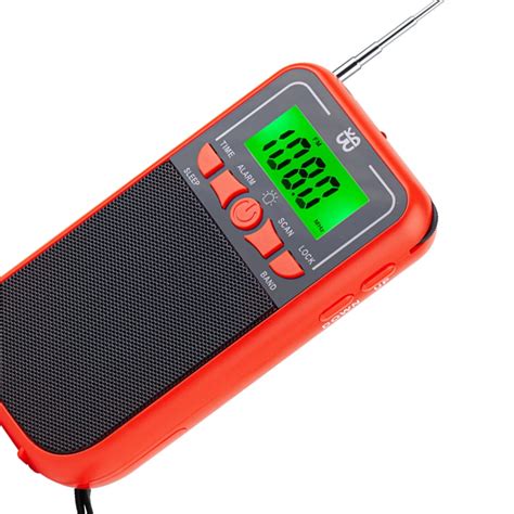 Radio Estéreo Personal Pantalla Digital Radio Multifuncional Conector