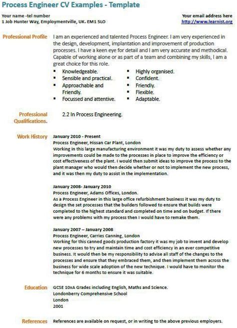 Handwritten Resume Examples
