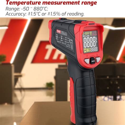 TASI TA B Degrees Celsius Infrared Thermometer Electronic Color Screen Thermometer