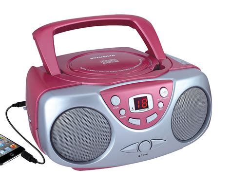 Sylvania Srcd243 Portable Cd Player With Amfm Radio