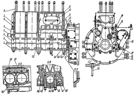 БЛОК-КАРТЕР ДВИГАТЕЛЯ СМД-14