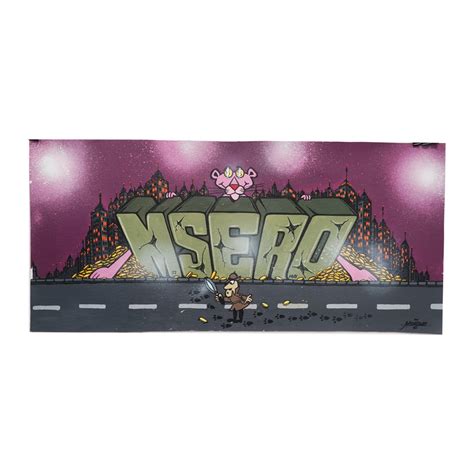 Mser Small Piece Pink Panther Unframed Art Gallery