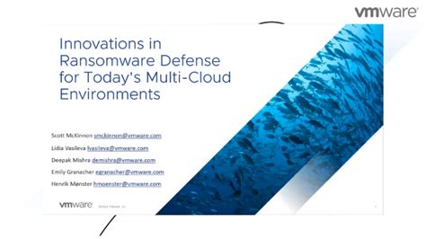 Innovations In Ransomware Defense For Todays Multi Cloud Environment