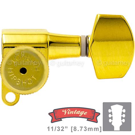 New Hipshot Vintage L3r3 Locking Mini Tuners Set Small Reverb Uk
