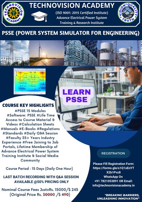 📢 Psse Power System Simulator For Engineering 15 Days Job