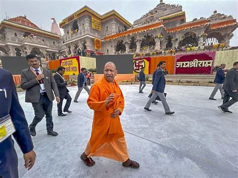 Ram Janmabhoomi Mandir How Cm Yogi Played A Central Role In