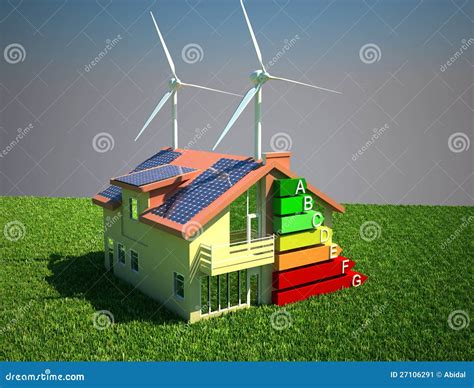 House Energy Saving Concept Stock Illustration Illustration Of Cost Building 27106291
