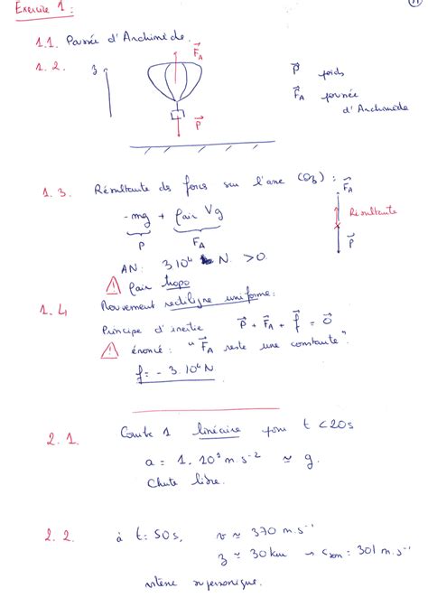 Bac 2015 corrigés écrits Physique Chimie Obligatoire Bac S exercice 1