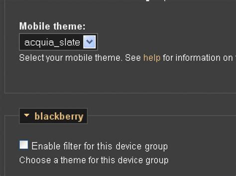 how to make a drupal mobile website