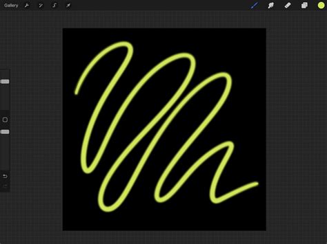 How To Make A Glowing Neon Procreate Brush Ebb And Flow Creative Co