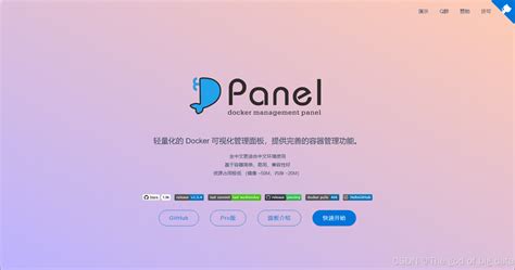 国产神器dpanel：更适合中文环境的docker可视化控制台（结尾附链接直达） Dpanel官网 Csdn博客