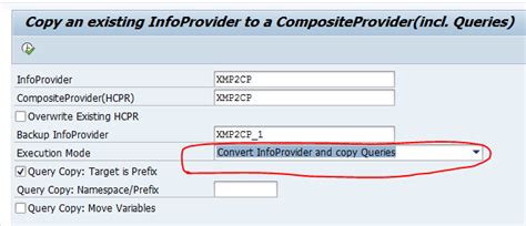 Procedure To Convert Multiprovider To Composite Pr Sap Community