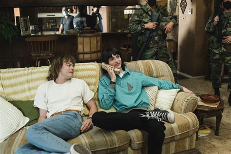 Stranger Things Behind The Scenes Charlie Heaton And Finn Wolfhard Stranger Things Photo