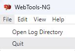 File Menu