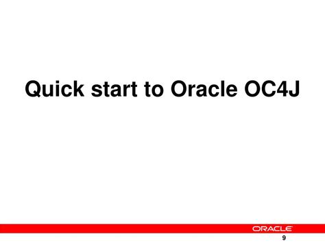 Ppt Oracle Application Server Migrating To Oc4j Self Validation Tech
