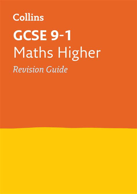 Gcse 9 1 Maths Higher Revision Guide By Harpercollins Publishers Uk