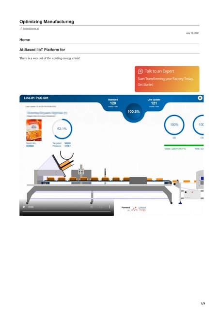 Optimizing Manufacturing Pdf